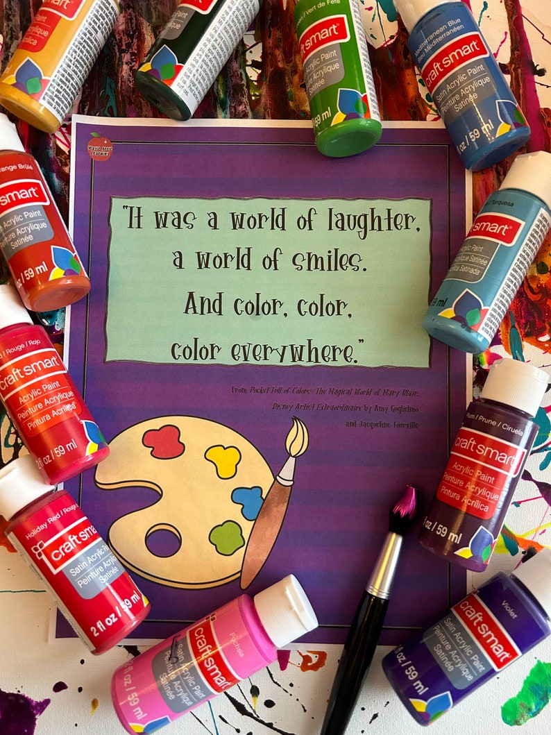 Mary Blair Art Study, Fun Art Activities for Kids, Learn About Mary ...
