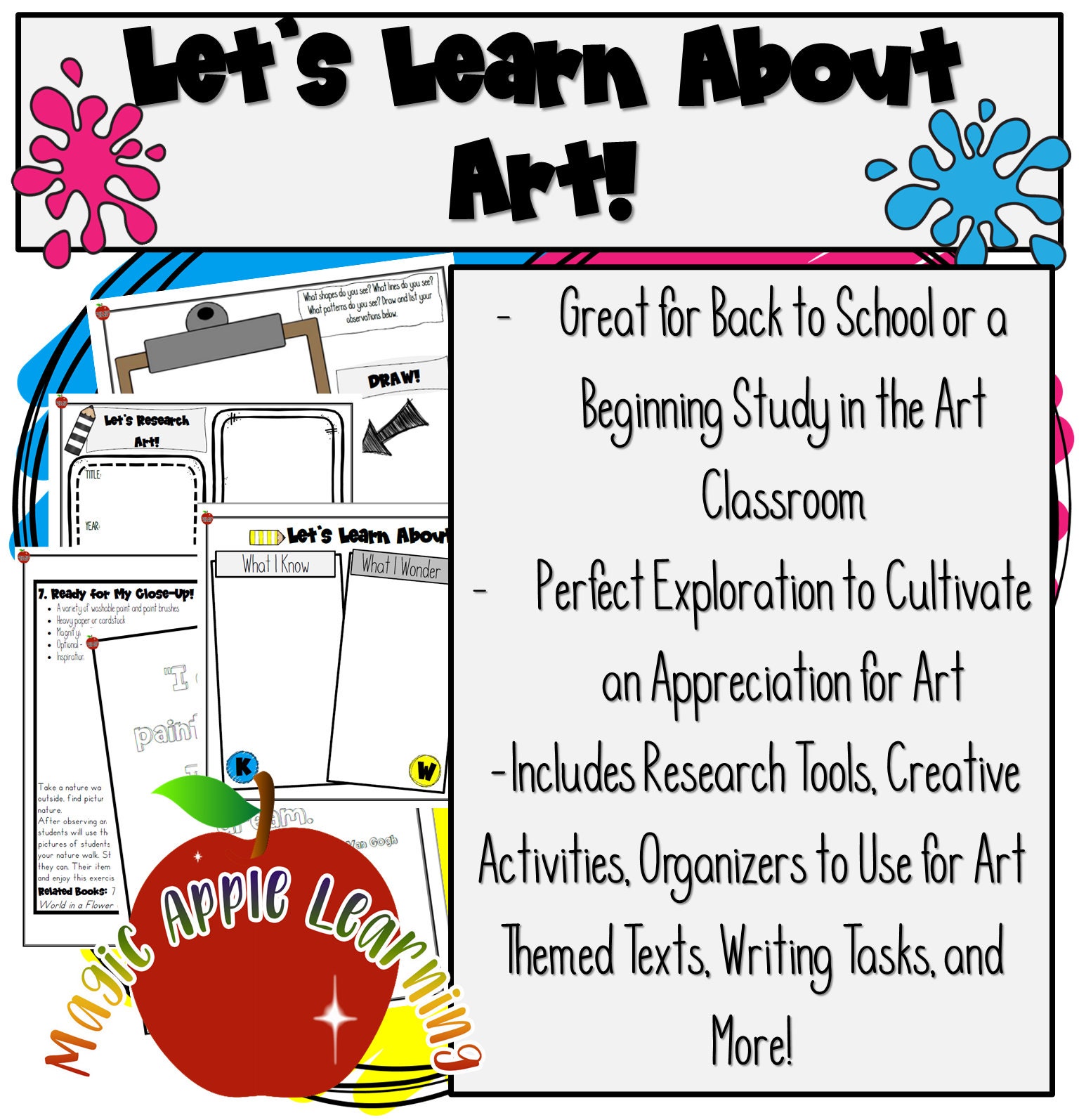 Explore Art and Artists, Art Unit Study, Introduction to Art, Art ...