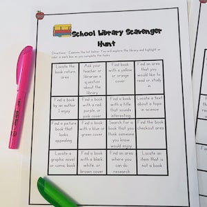 Library Activities, Learn About the Library, Reading and Library ...