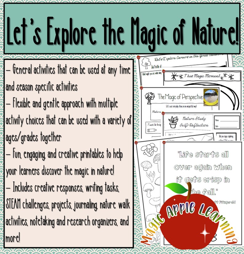 Exploring Nature, Nature Study Curriculum, Seasons, Exploring Outdoors ...