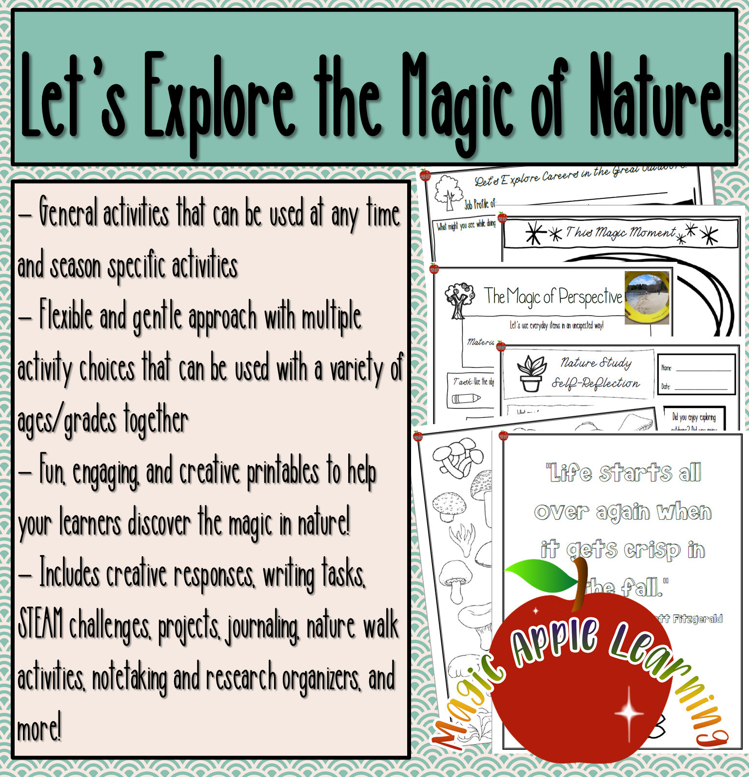Exploring Nature, Nature Study Curriculum, Seasons, Exploring Outdoors ...