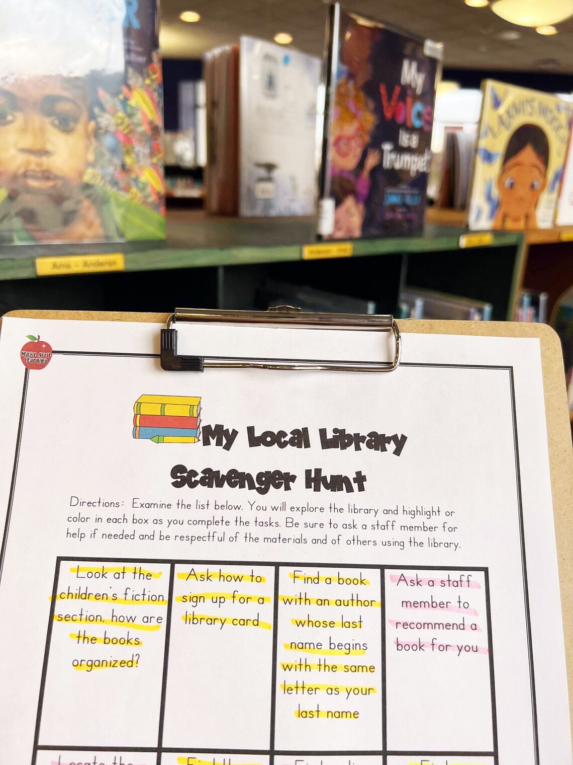 Library Activities, Learn About the Library, Reading and Library ...