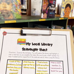 Library Activities, Learn About the Library, Reading and Library ...