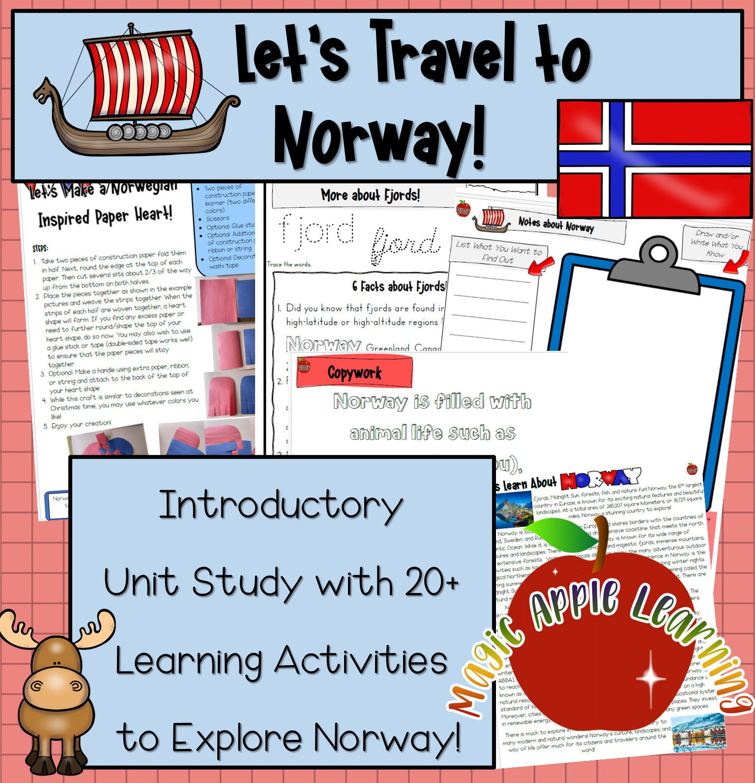 Norway Country Study, Around the World Learning Activities, Travel ...