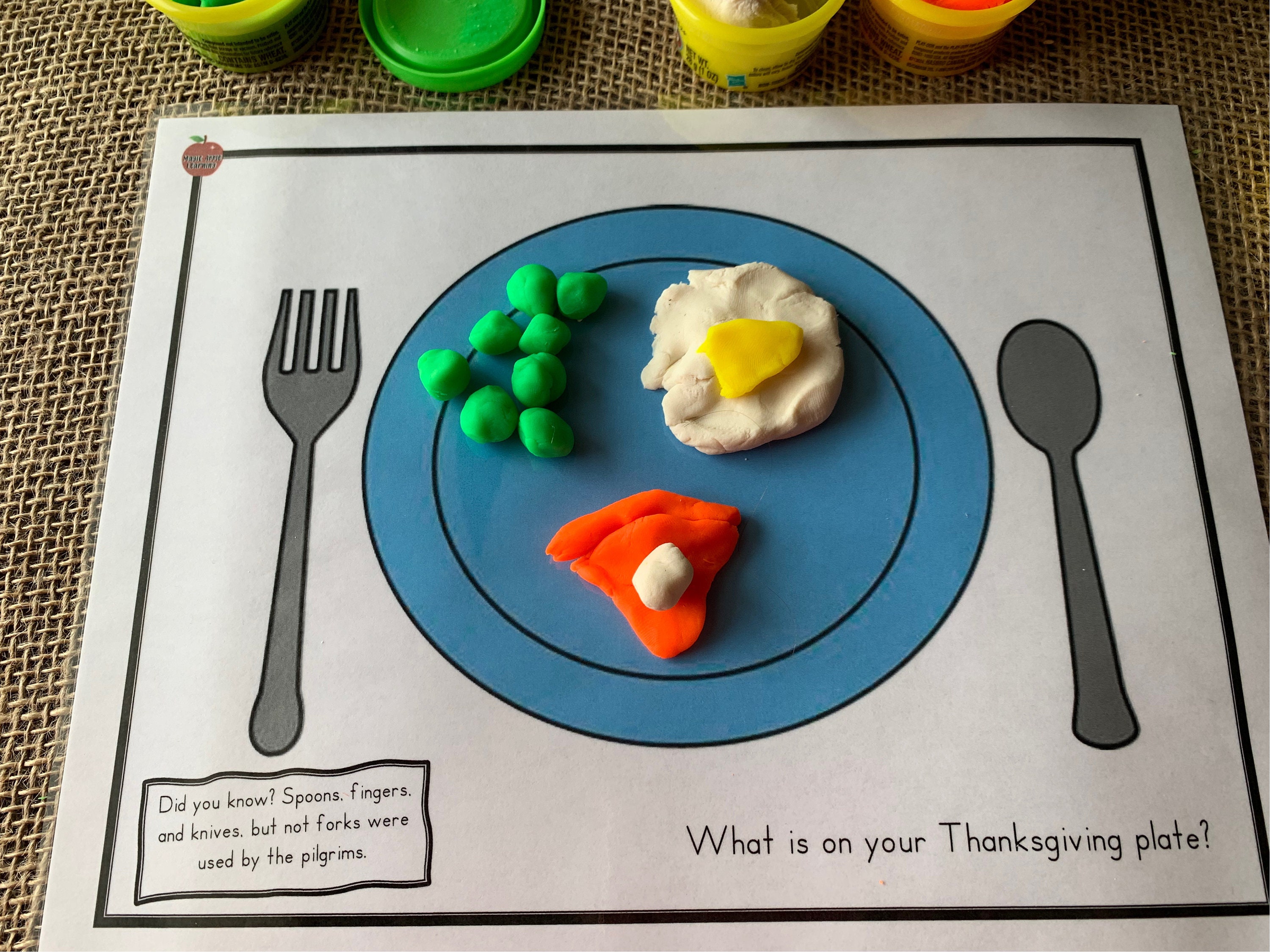 Thanksgiving Themed Activities, Playmats, Playdough Mats, Fun Fall ...