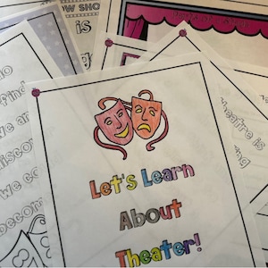 Introduction to Theater, Theater Unit Study, Theater and Drama Games ...