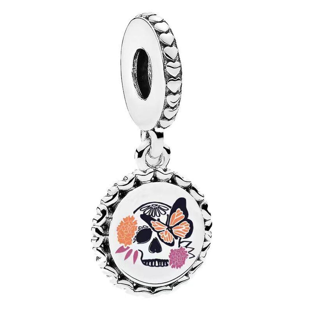 Pandora Skeleton Ale Dangle Day of the Dead Charm - Etsy