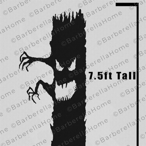 7.3ft Spooky Tree Template When Made. Printable Trace and Cut - Etsy