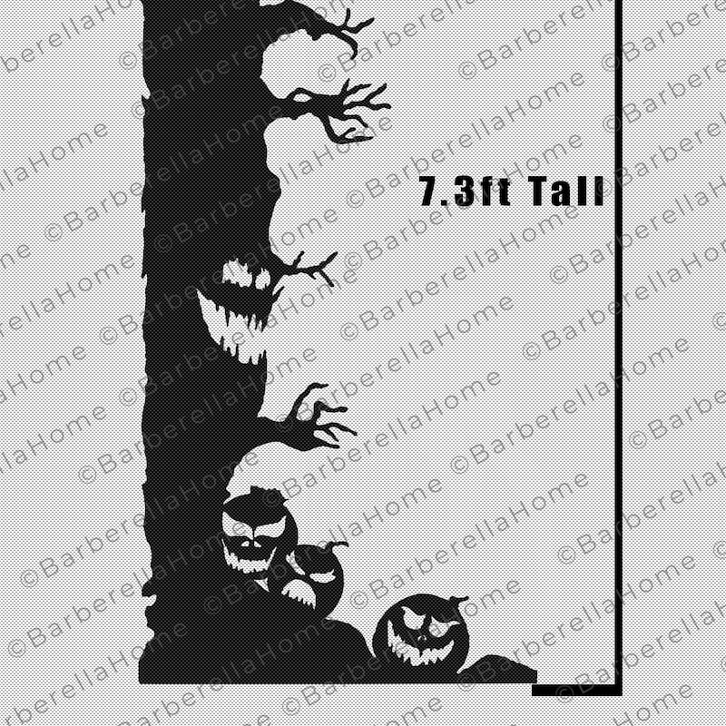 Spooky Tree Silhouette - Etsy