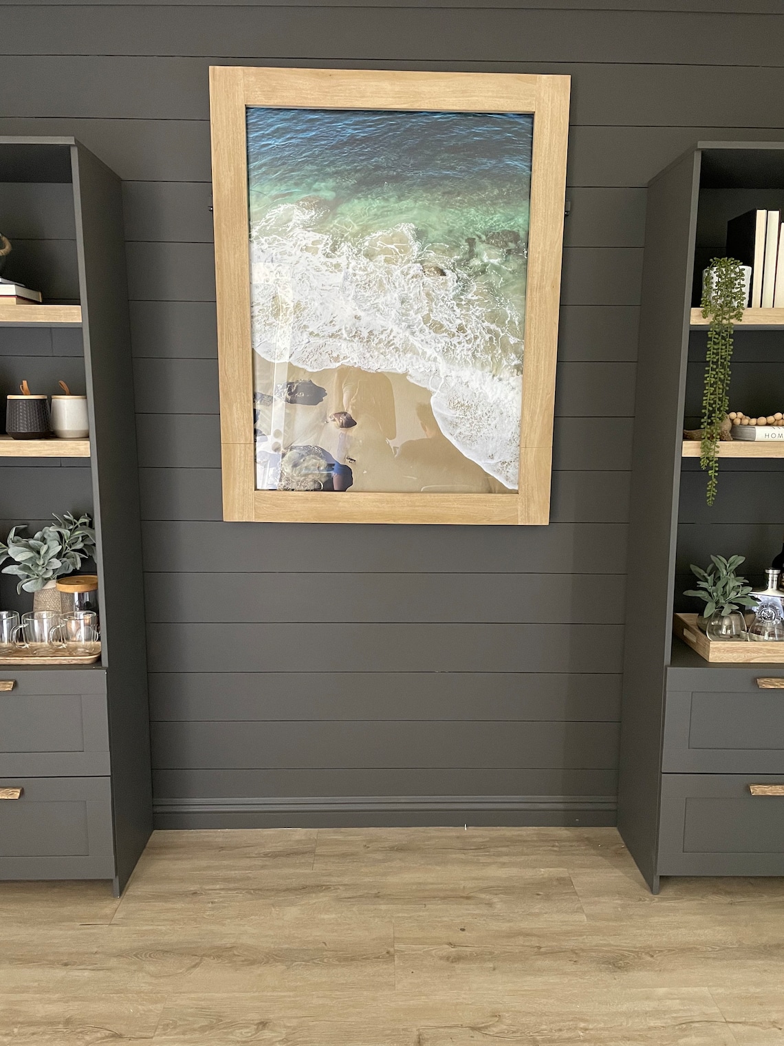 Easy DIY Art Frame That Turns Into a Table/desk Instructional - Etsy