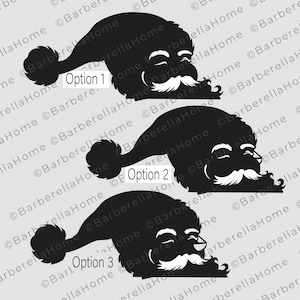 Life-size 6ft Waving Santa Clause Template When Made. Printable Trace ...