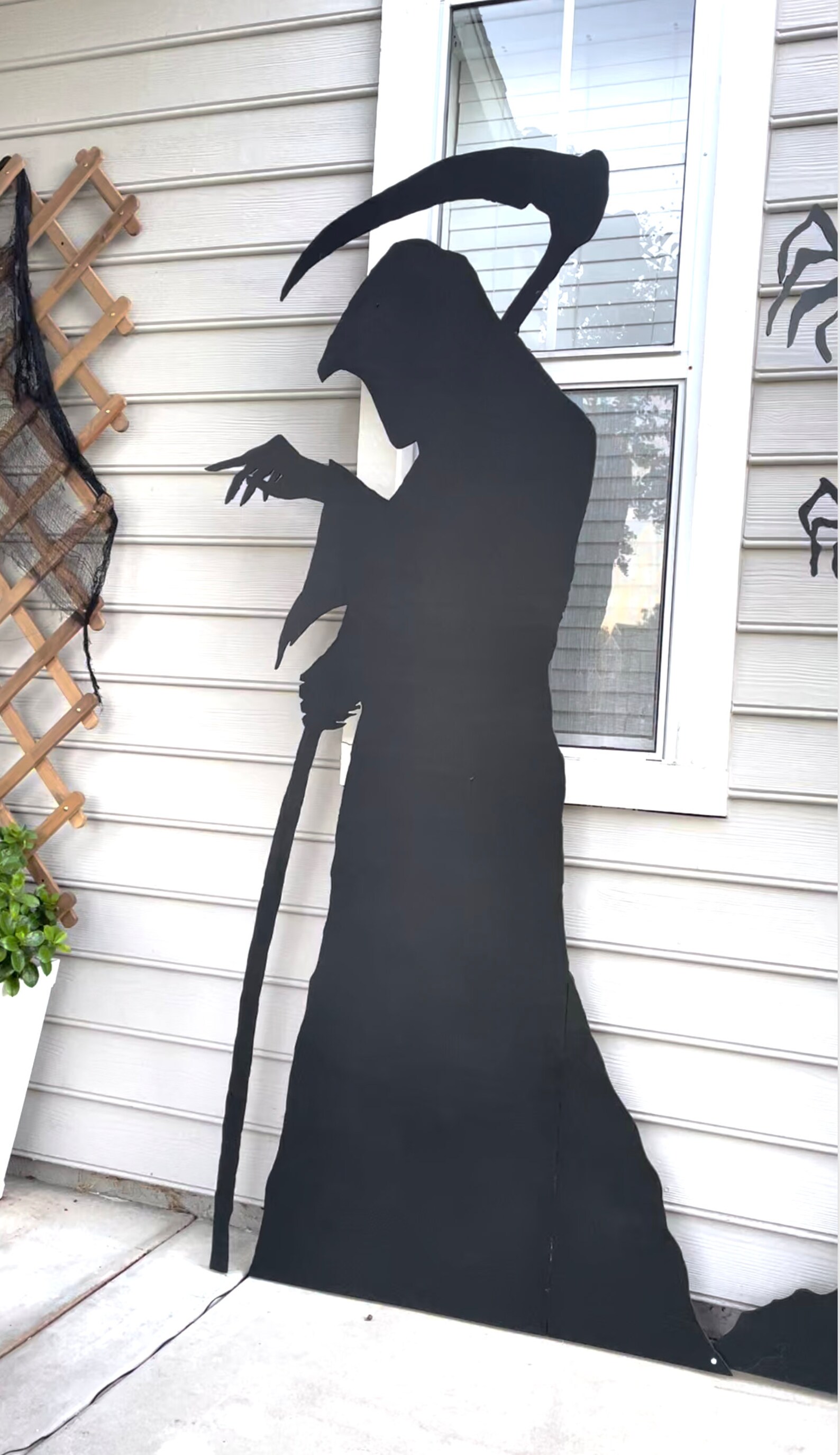 7.1ft Grim Reaper Template When Made. Printable Trace and Cut - Etsy