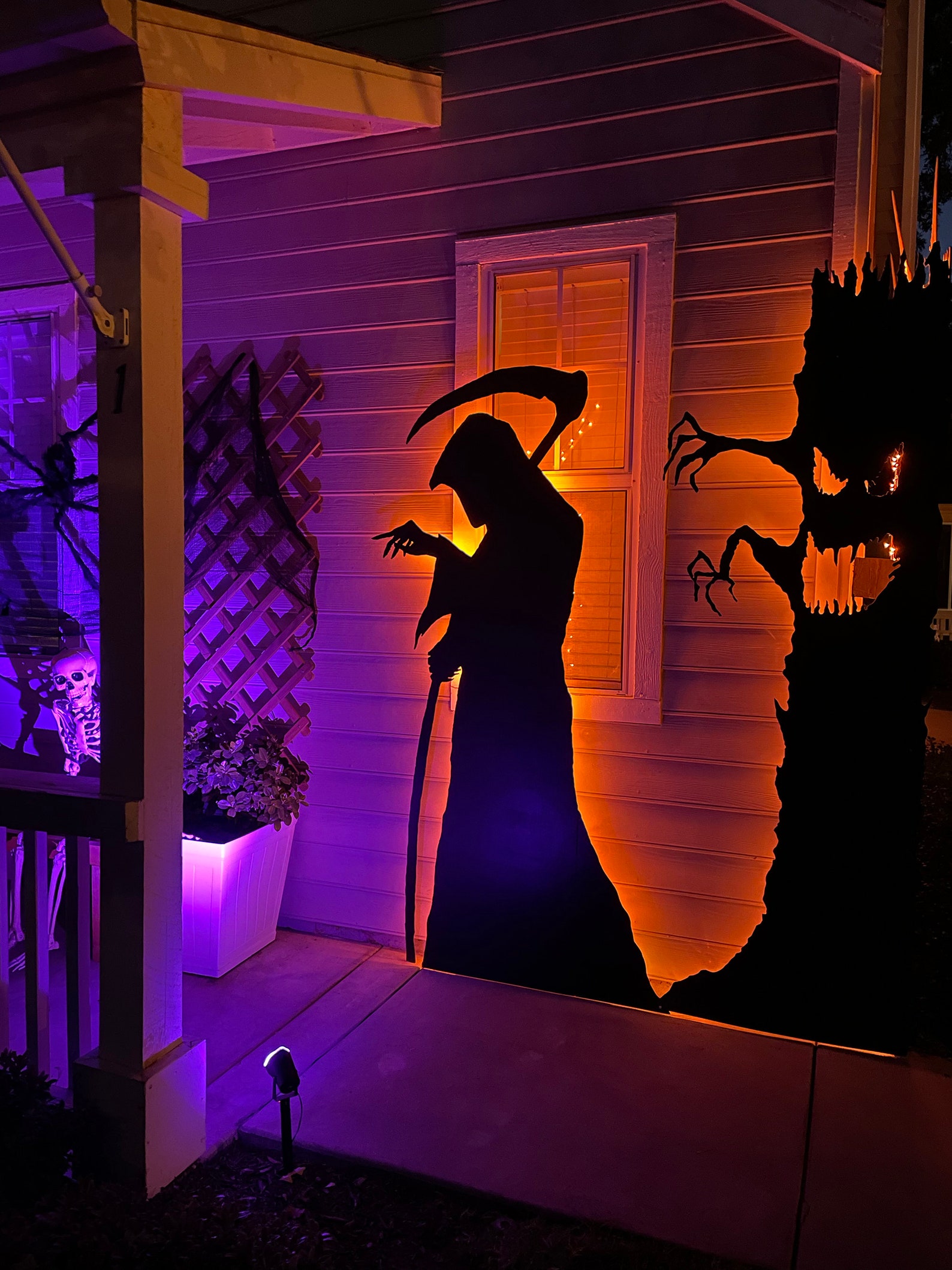 7.1ft Grim Reaper Template When Made. Printable Trace and Cut - Etsy