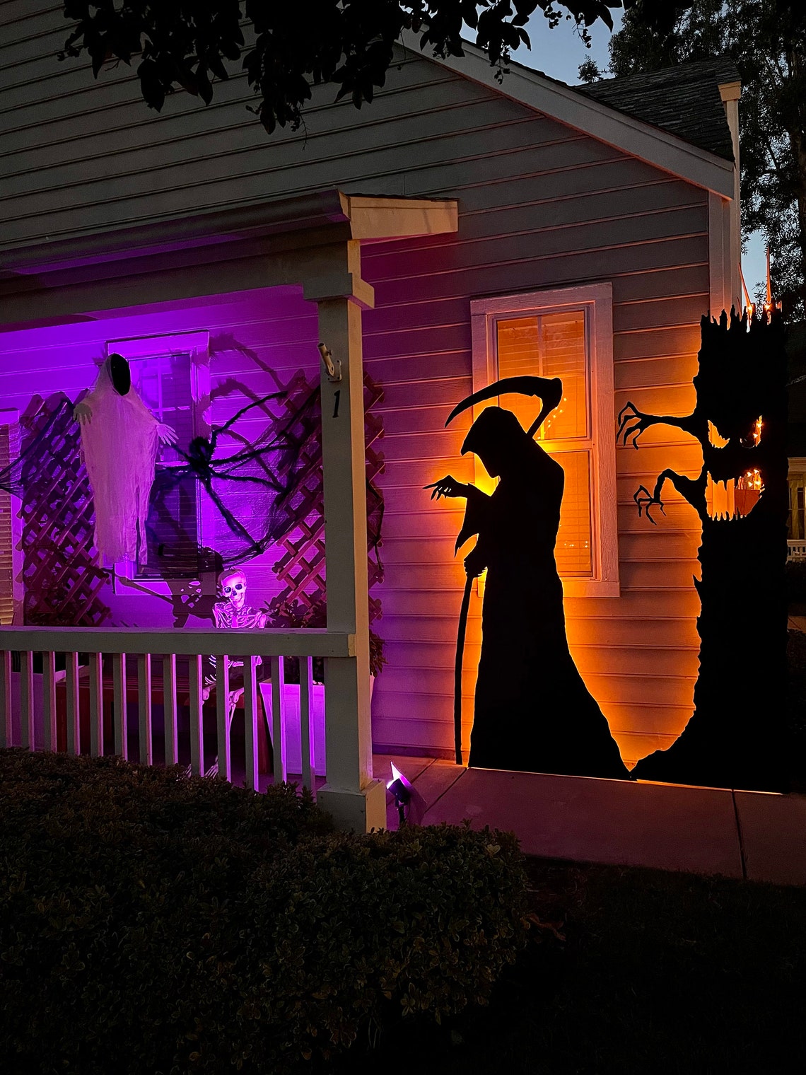 7.1ft Grim Reaper Template When Made. Printable Trace and Cut - Etsy