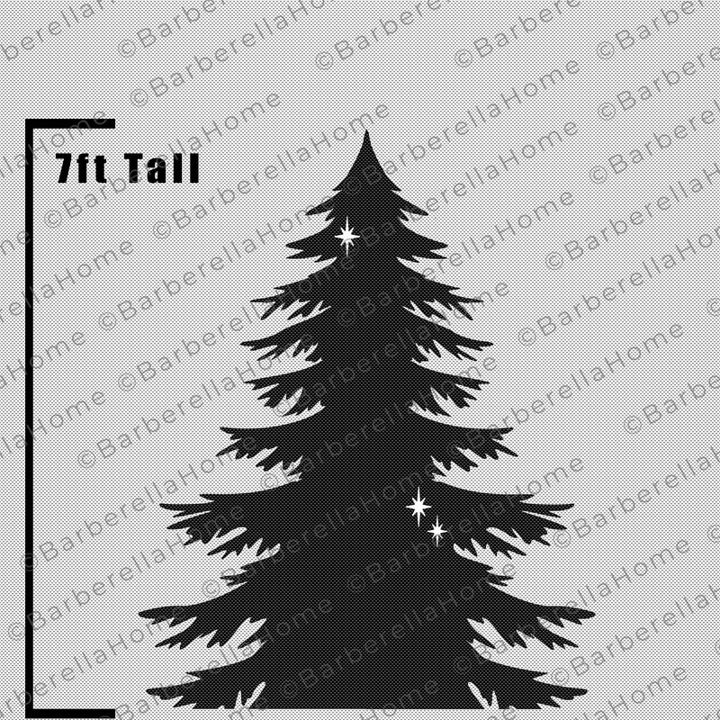 Christmas Tree to Trace - Etsy