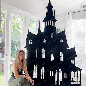 12ft Haunted House Template When Made. Printable Trace and Cut ...