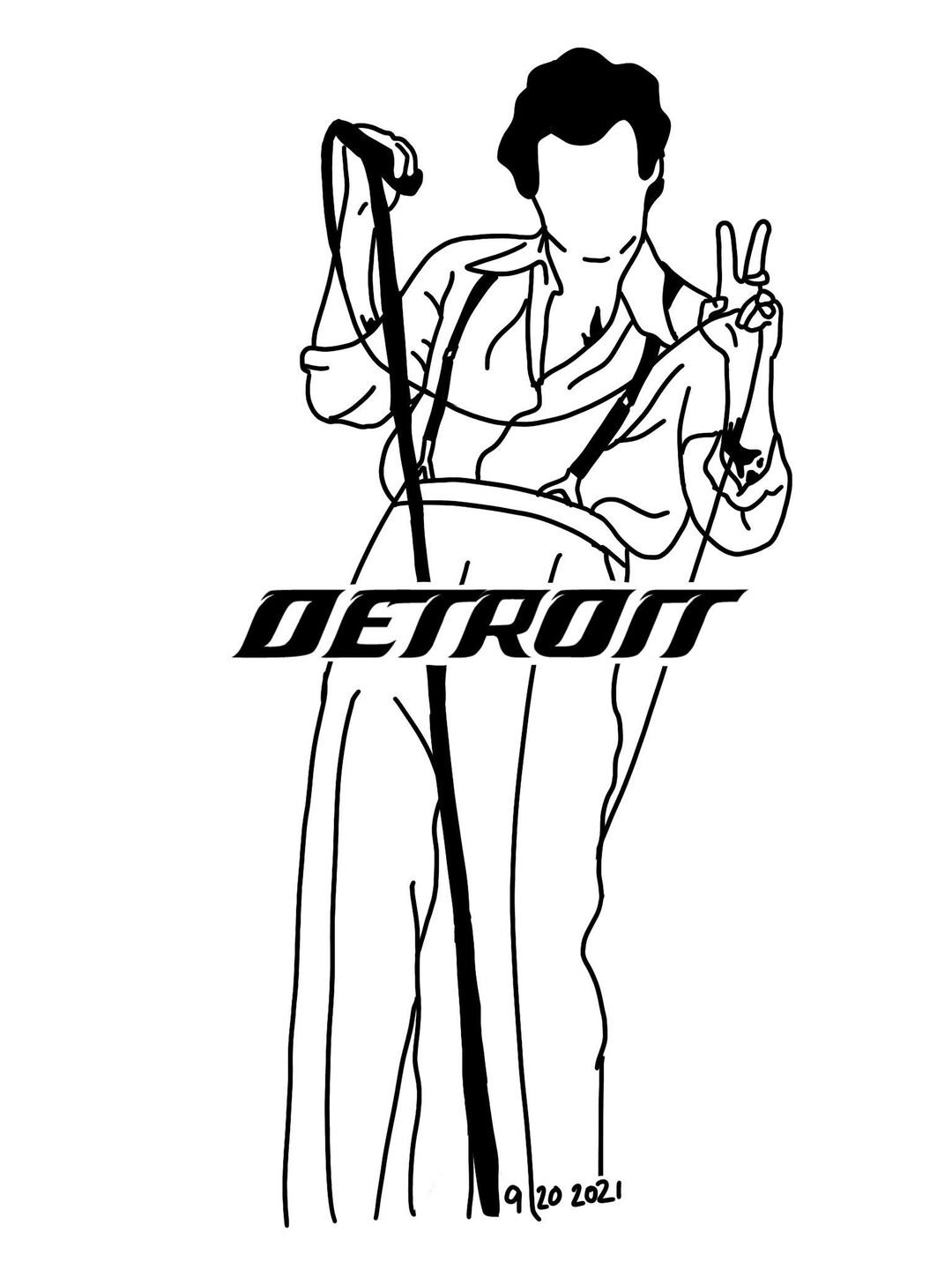 Detroit Harry Styles LOT Decal - Etsy