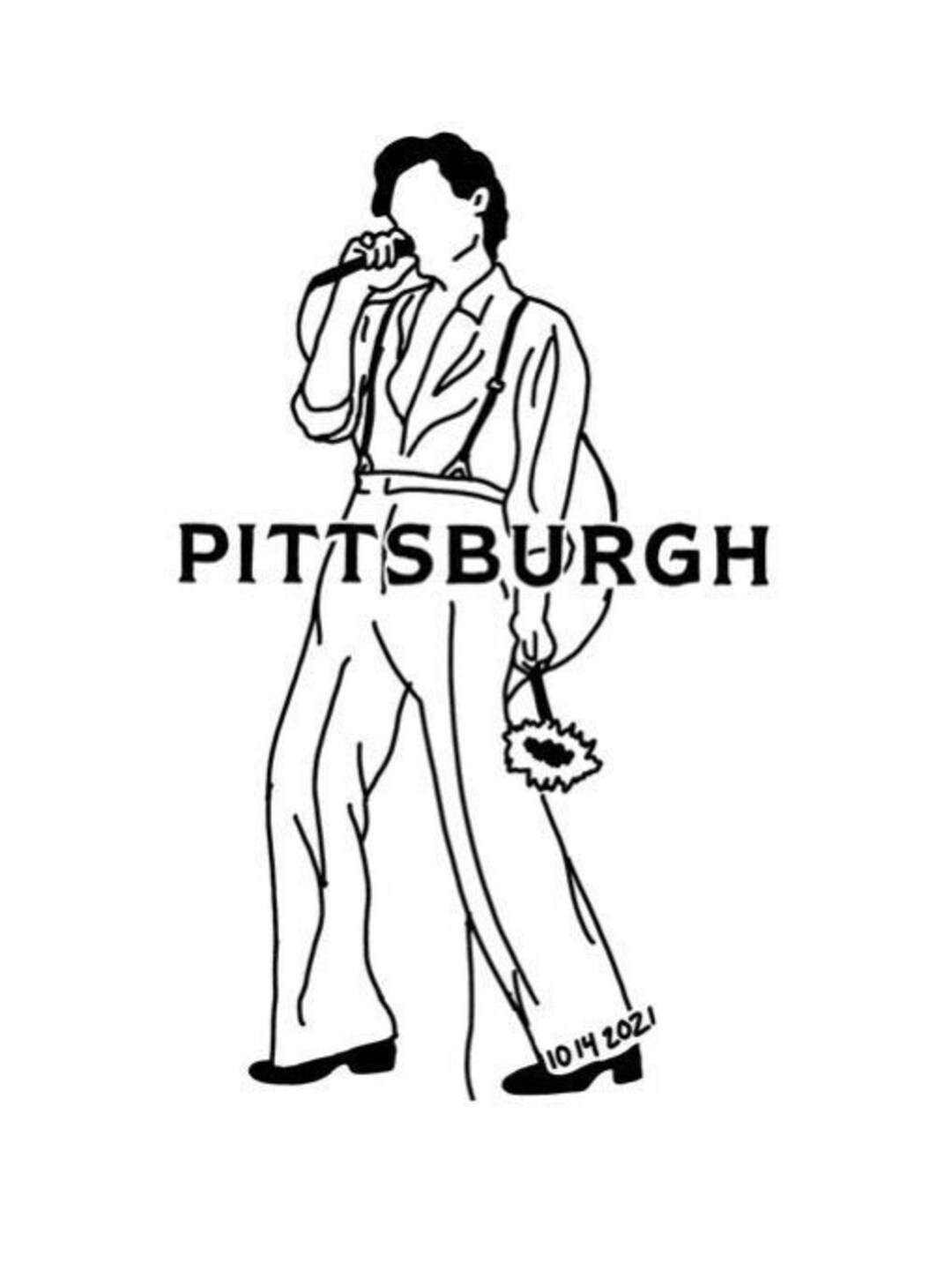 Pittsburgh Harry Styles Decal - Etsy