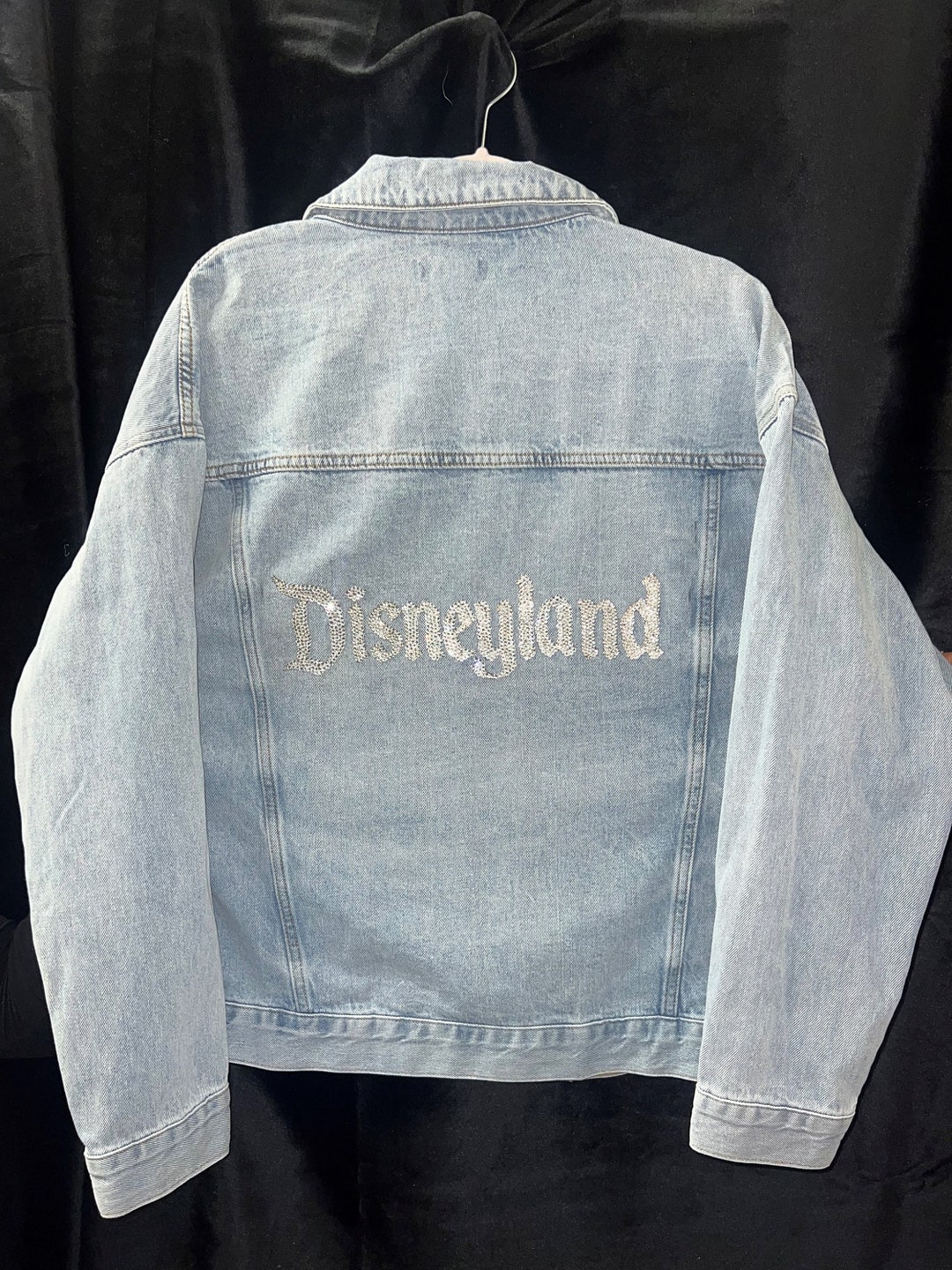 Disneyland Bedazzled Denim Jacket - Etsy