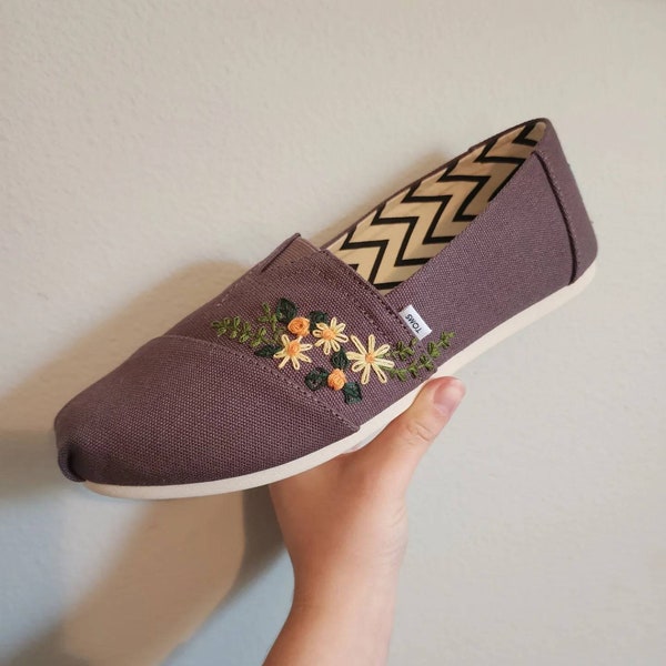 Hand Painted Toms - Etsy