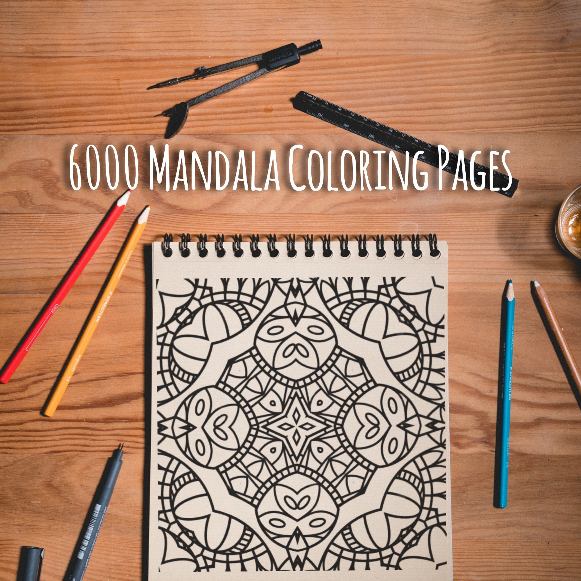 Printable Fractal Coloring Pages