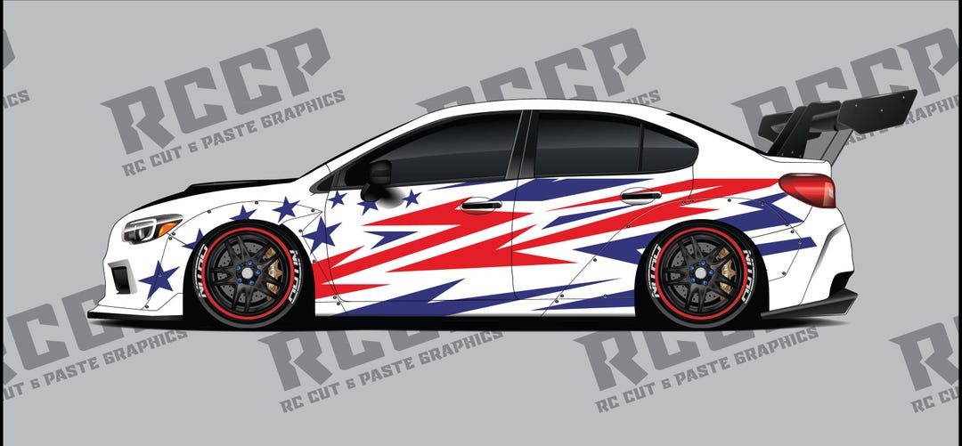 1/10 and 1/24 Scale RC Drift Livery - Kit 20 - Etsy