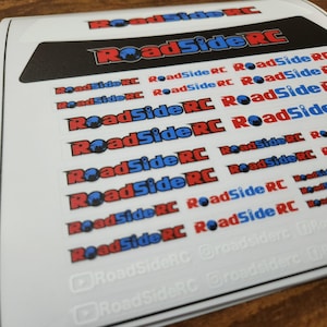 1:10 Scale - Roadside RC Decal Sheet - Etsy