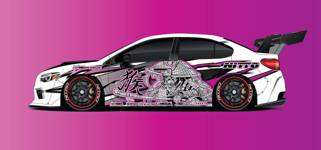 1/10 and 1/24 Scale RC Drift Livery Kit - Monkey King - Etsy