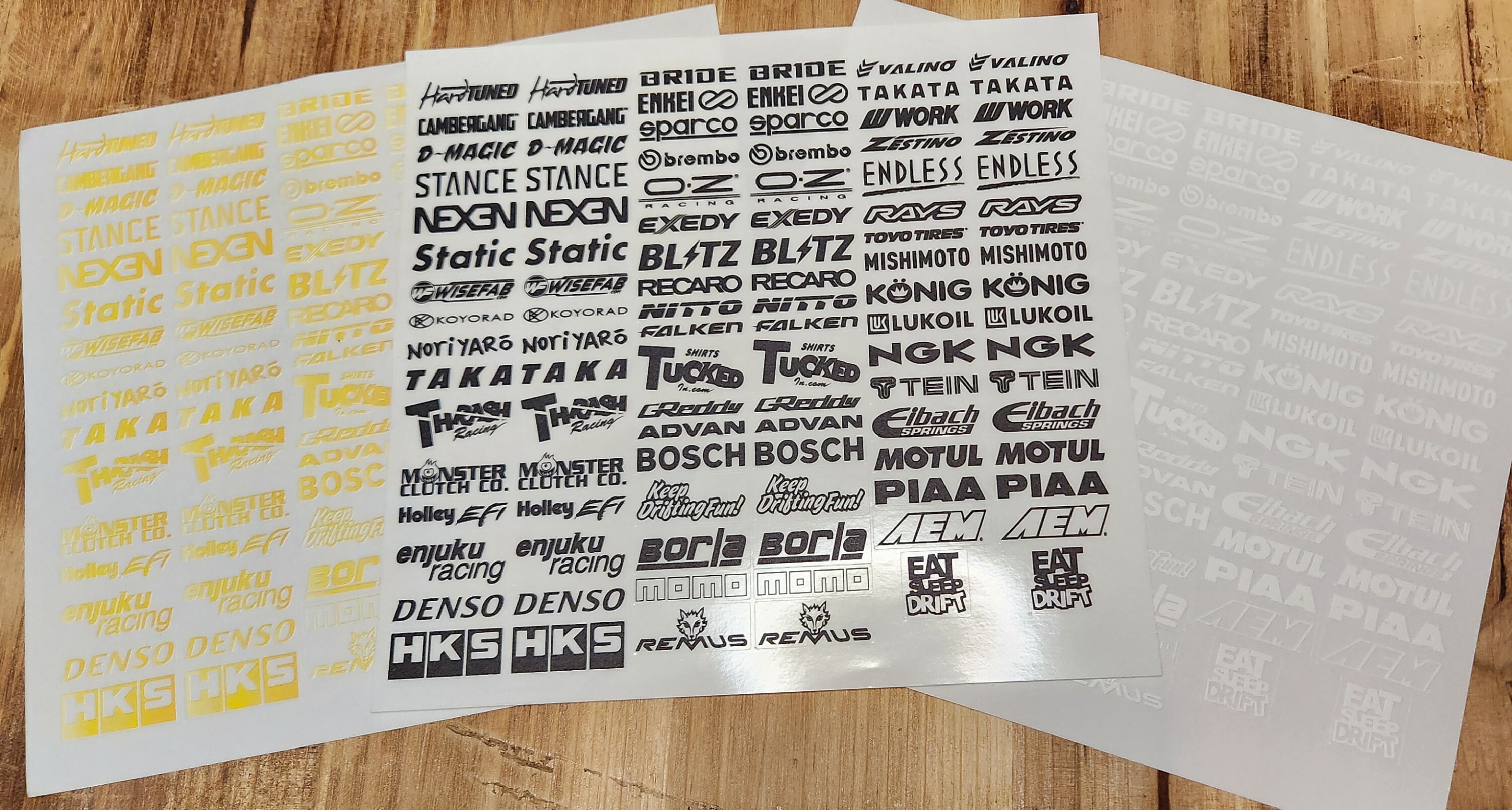 1:10 Scale RC Car Sponsor Decals - Etsy UK