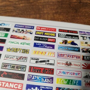 Slap Sticker - 1/10 Scale RC Slap Stickers 100+ - Etsy