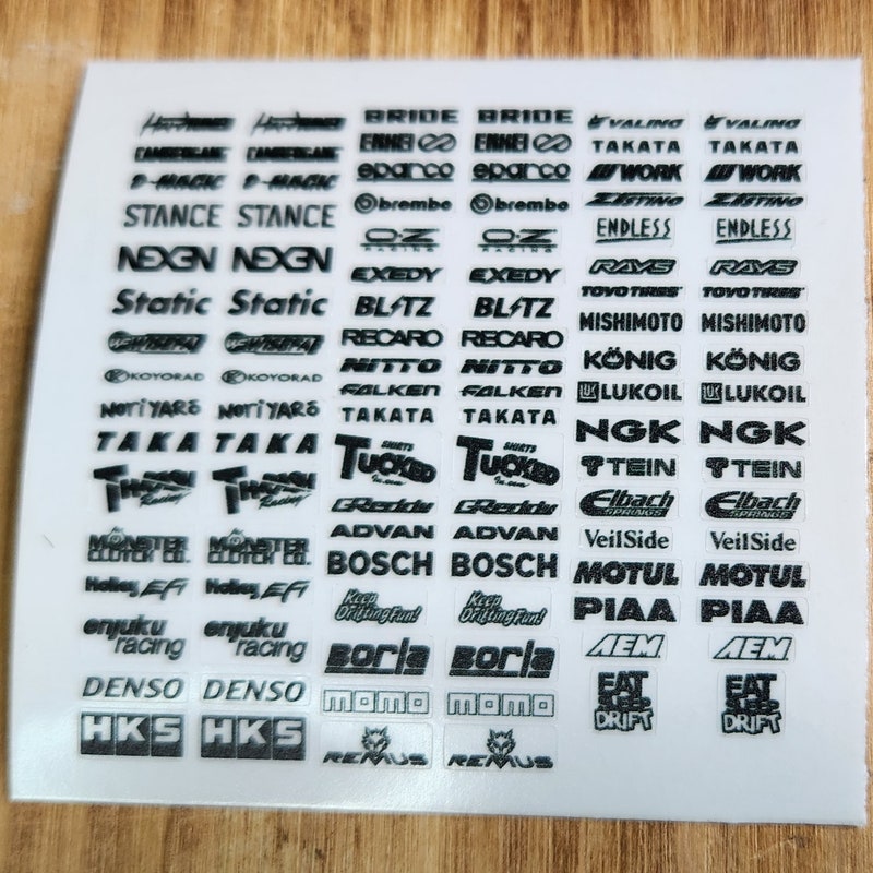 1/24 Rc Car Stickers - Etsy