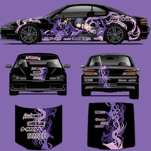 1/10 and 1/24 Scale RC Drift Livery Kit - Soifon - Etsy