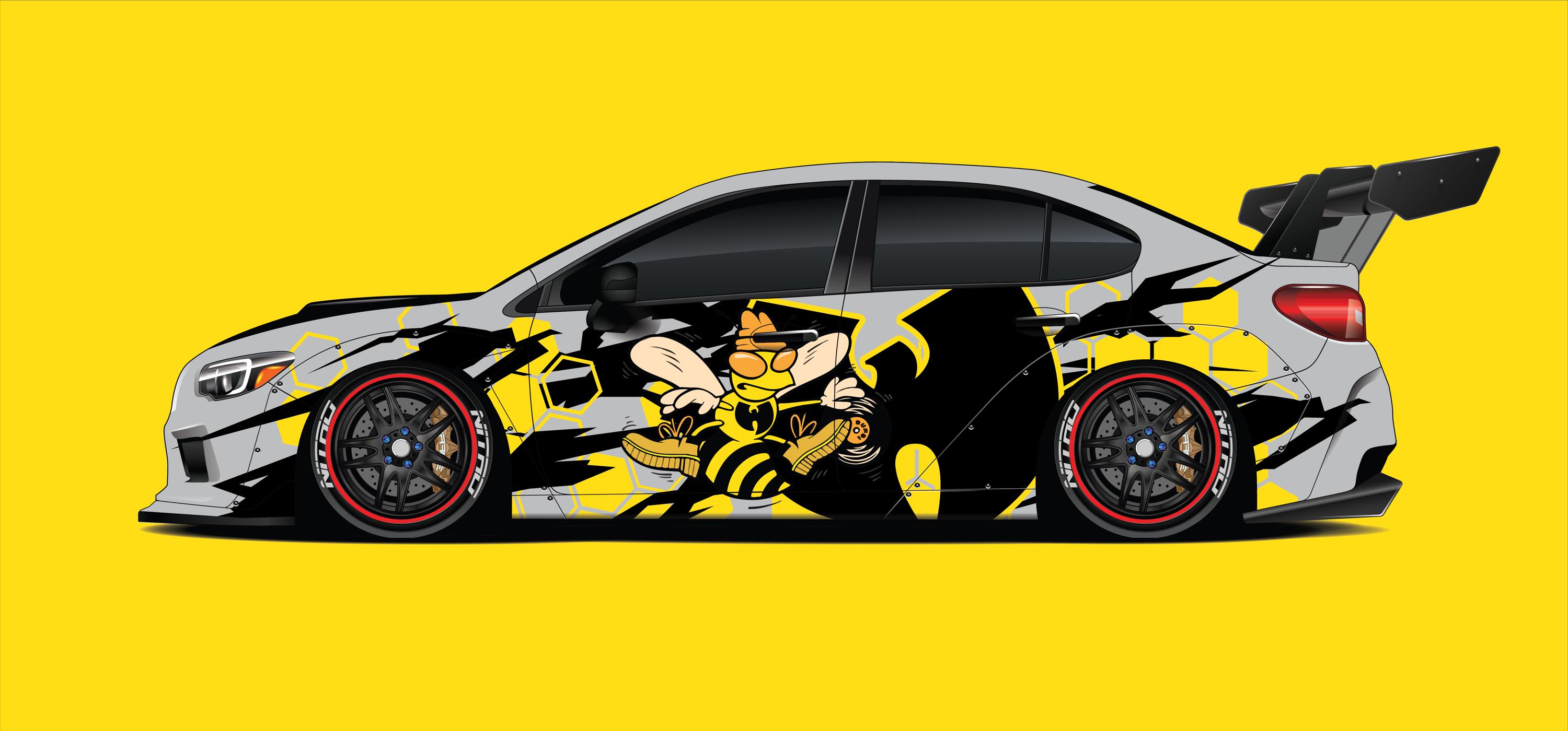 1/10 and 1/24 Scale RC Drift Livery Kit - Wu-tang - Etsy