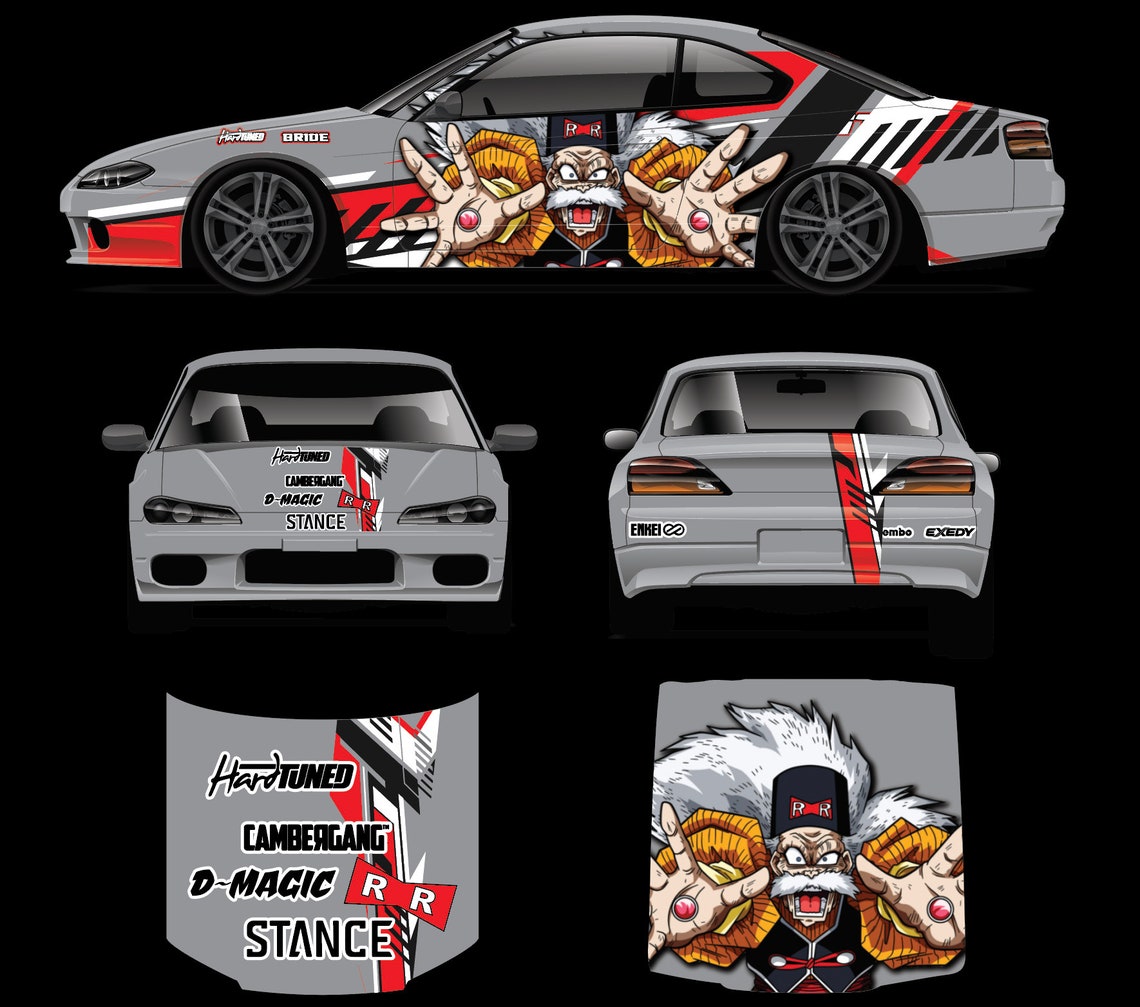 1/10 and 1/24 Scale RC Drift Livery Kit - Dr.gero - Etsy