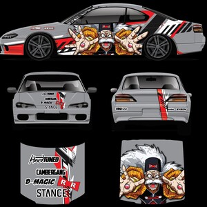1/10 and 1/24 Scale RC Drift Livery Kit - Dr.gero - Etsy
