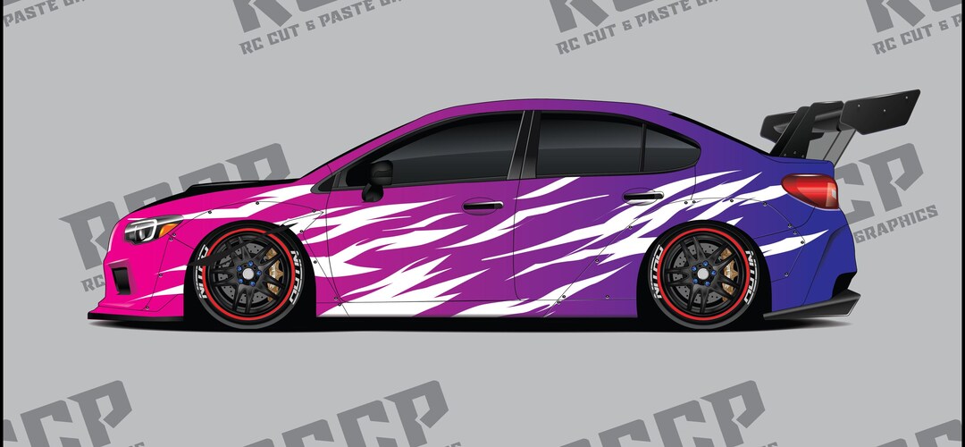 1/10 and 1/24 Scale RC Drift Livery - Kit 7 - Etsy