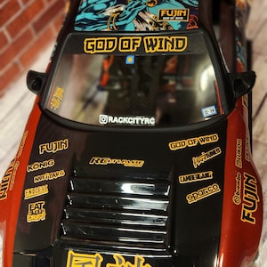 1/10 Scale RC Drift Livery Kit - Fujin Wind God Livery - Etsy