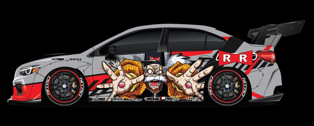 1/10 and 1/24 Scale RC Drift Livery Kit - Dr.gero - Etsy