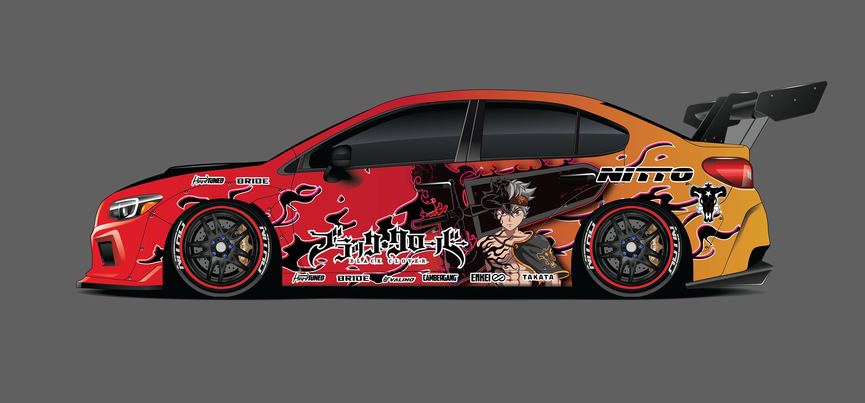 1/10 and 1/24 Scale RC Drift Livery Kit Asta - Etsy