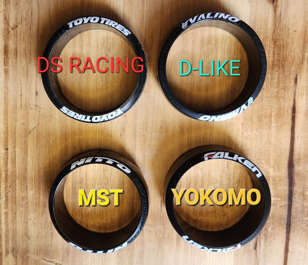 1/10 Scale RC Tire Decals Set - V2 (PRE-CUT) - Etsy