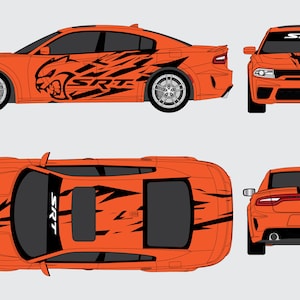 1/10 RC Drift Livery Kit - SRT Hellcat Livery - Etsy