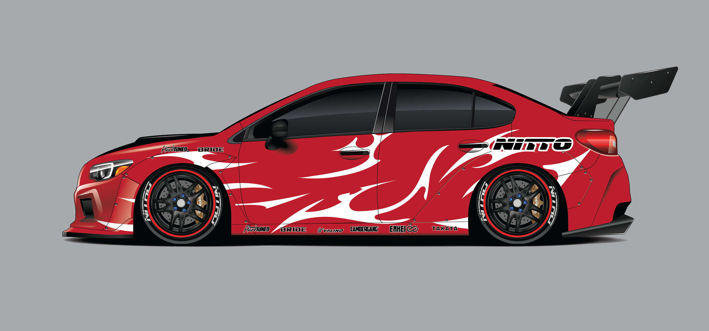 1/10 and 1/24 Scale RC Drift Livery Kit Tribal Livery 16 - Etsy