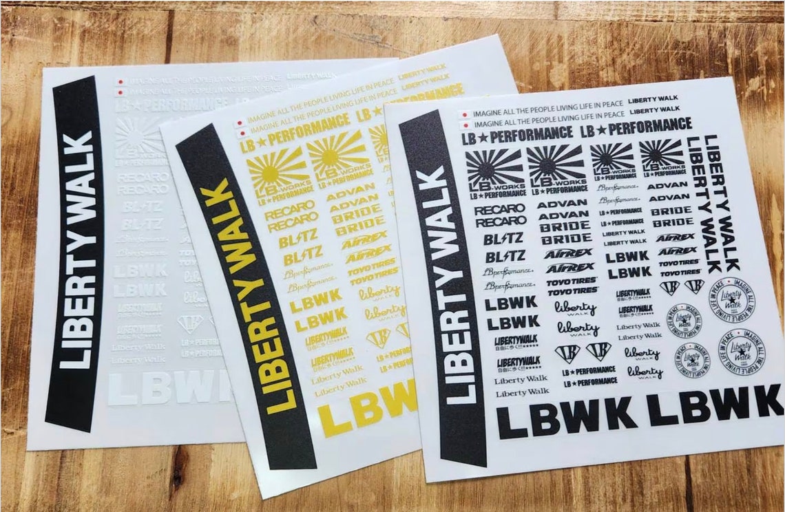 1/10 RC Decal Starter Kit - Etsy