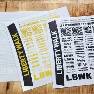 1/10 RC Decal Starter Kit - Etsy