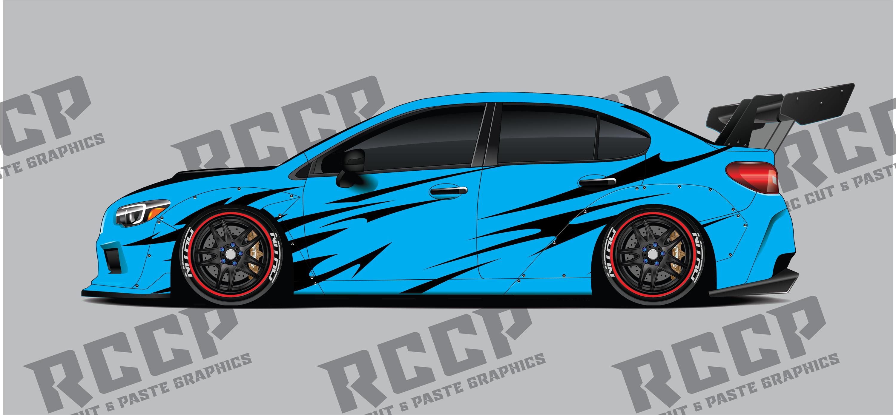 1/10 and 1/24 Scale RC Drift Livery - Kit 12 - Etsy