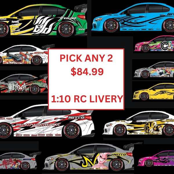 1/10 Rc Livery - Etsy