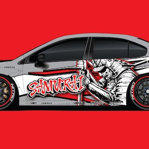 1/10 and 1/24 Scale RC Drift Livery Kit - Samurai 2 - Etsy