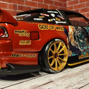 1/10 Scale RC Drift Livery Kit - Fujin Wind God Livery - Etsy