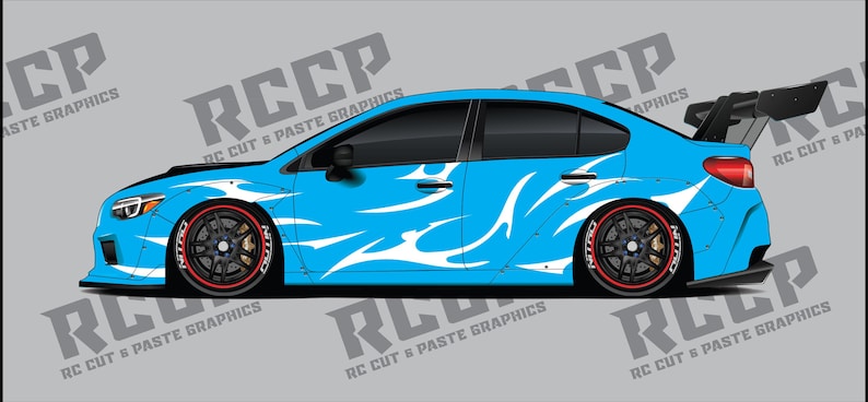1/10 and 1/24 Scale RC Drift Livery - Kit 10 - Etsy