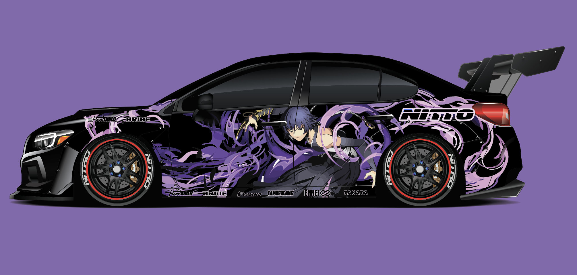 1/10 and 1/24 Scale RC Drift Livery Kit - Soifon - Etsy